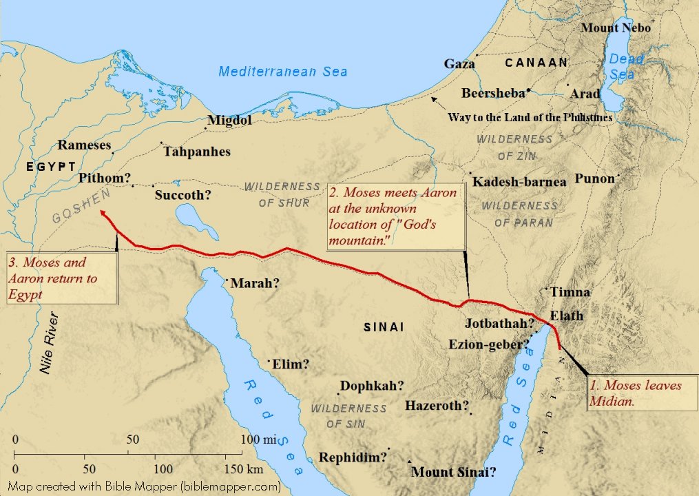 Moses return to Egypt | Understand Your Bible