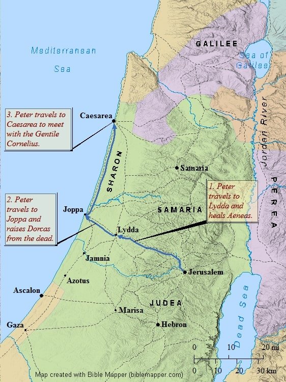 Peter's travels | Understand Your Bible